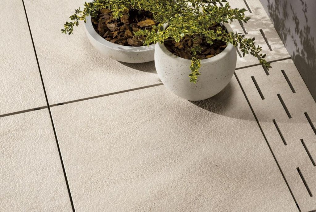 Stone Track Ivory 60×60 20mm | Idealceramique SA